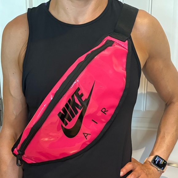 Nike | Bags | Nike Air Logo Belt Bag Heritage Skate Hip Pack Waist ...